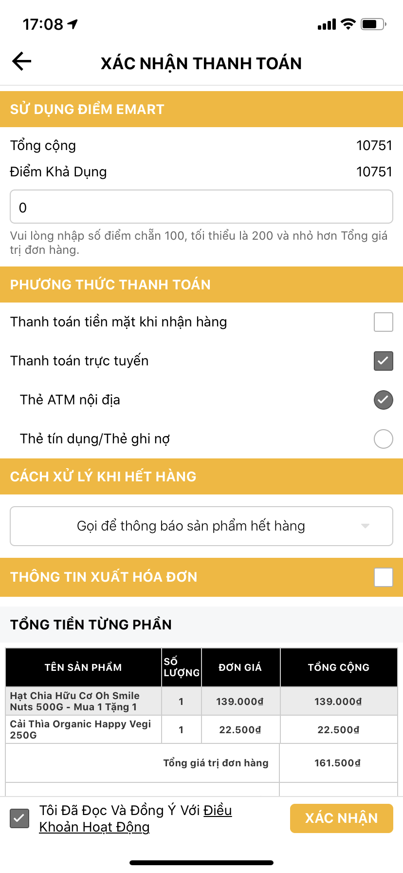 Quy trình thanh toán
